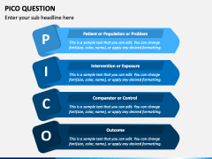 PICO Question PowerPoint and Google Slides Template - PPT Slides