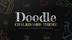 Free - Doodle Chalkboard Theme for PowerPoint and Google Slides - PPT ...