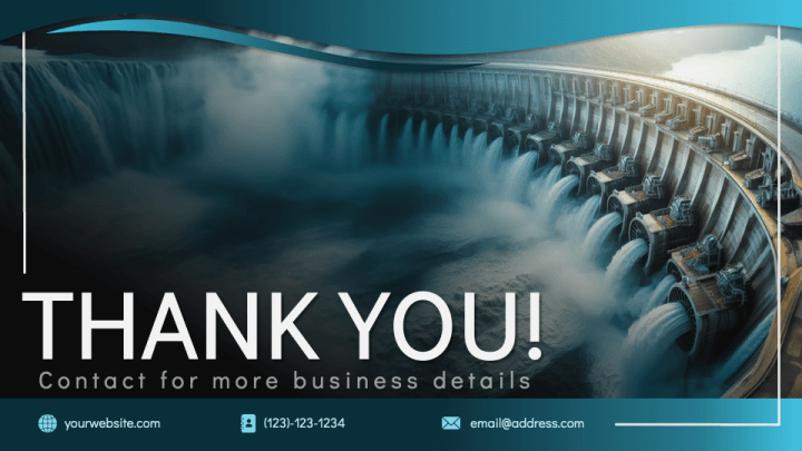 Hydropower Project Proposal PowerPoint and Google Slides Template