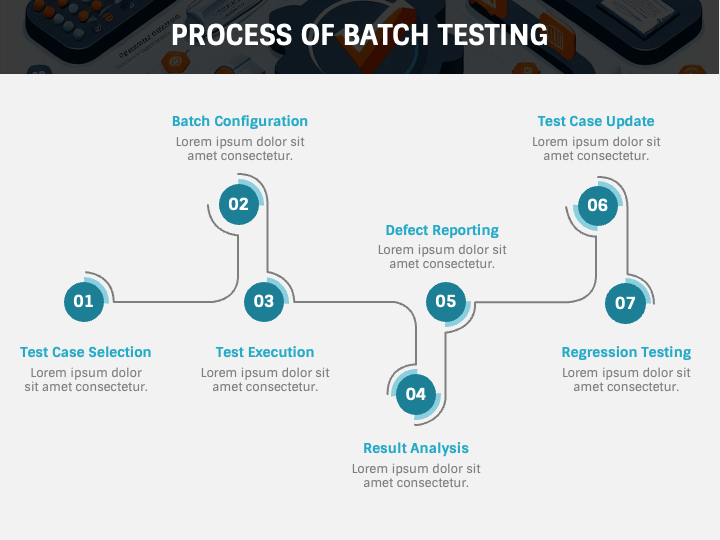 Batch Testing PowerPoint and Google Slides Template - PPT Slides