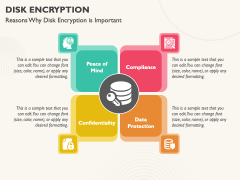 Disk Encryption PowerPoint and Google Slides Template - PPT Slides