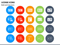 License Icons for PowerPoint and Google Slides - PPT Slides