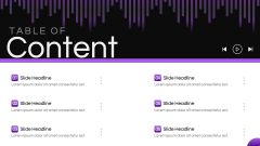 Music App Pitch Deck for PowerPoint and Google Slides - PPT Slides
