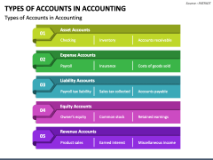 Types of Accounts in Accounting PowerPoint and Google Slides Template ...
