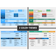One Page Strategy PowerPoint Template | SketchBubble