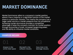 Market Dominance PowerPoint and Google Slides Template - PPT Slides