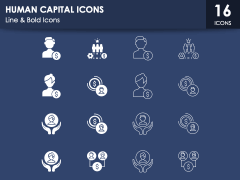 Human Capital Icons for PowerPoint and Google Slides - PPT Slides