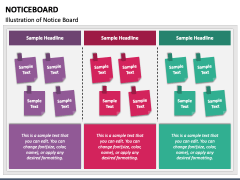 Noticeboard PowerPoint and Google Slides Template - PPT Slides