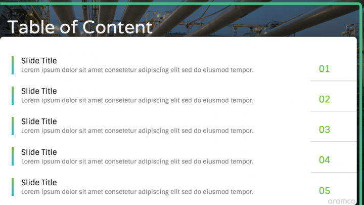 Free - Saudi Aramco Case Study PowerPoint and Google Slides Template ...
