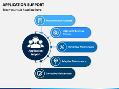 Application Support PowerPoint and Google Slides Template - PPT Slides
