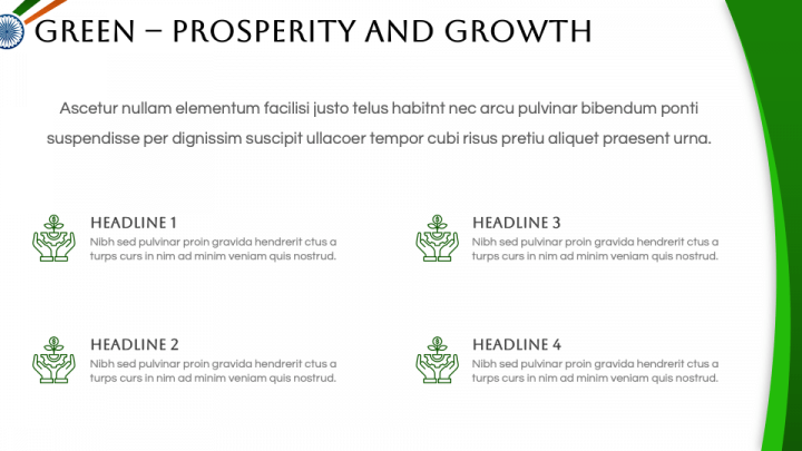 Free - Tricolor Presentation Theme for PowerPoint and Google Slides ...