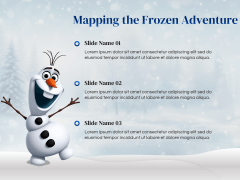 Free - Frozen Disney Theme for PowerPoint and Google Slides - PPT Slides