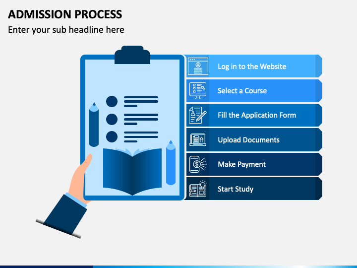 Admission Process PowerPoint and Google Slides Template - PPT Slides