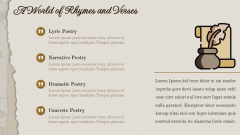 Free - Poetry Theme for PowerPoint and Google Slides - PPT Slides