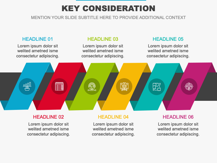 Key Consideration PowerPoint and Google Slides Template - PPT Slides