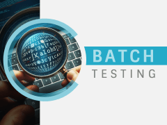Batch Testing PowerPoint and Google Slides Template - PPT Slides