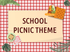 Free - School Picnic Theme PowerPoint Template and Google Slides Theme
