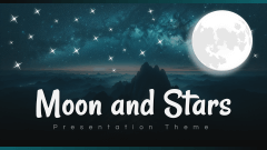 Free - Moon and Stars Presentation Theme for PowerPoint and Google ...