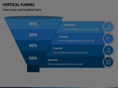 Vertical Funnel PowerPoint and Google Slides Template - PPT Slides