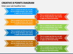Free Creative 8 Points Diagram for PowerPoint and Google Slides