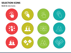 Selection Icons for PowerPoint and Google Slides - PPT Slides