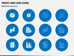 Profit and Loss Icons for PowerPoint and Google Slides - PPT Slides