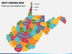 West Virginia Map for PowerPoint and Google Slides - PPT Slides