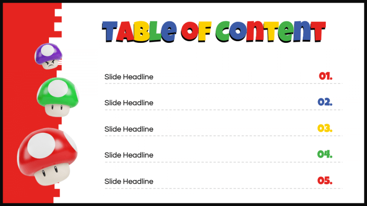 Free - Super Mario Theme for PowerPoint and Google Slides - PPT Slides