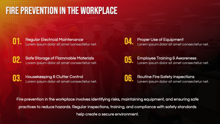 Free - Fire Safety Training PowerPoint and Google Slides Template - PPT ...