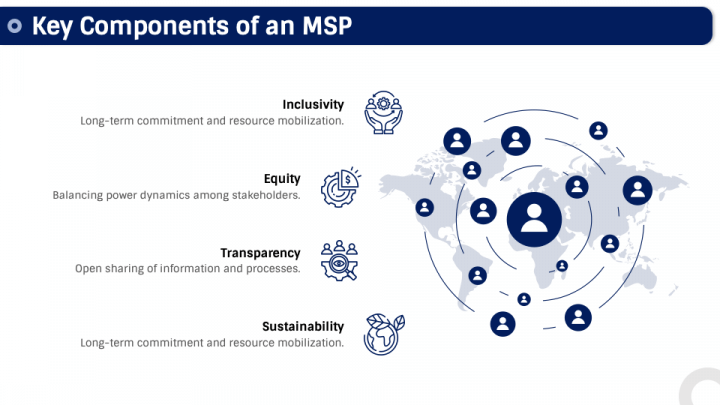 Multi-Stakeholder Platform (MSP) PowerPoint and Google Slides Template ...
