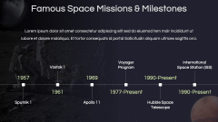 Space Exploration Class PowerPoint and Google Slides Template - PPT Slides