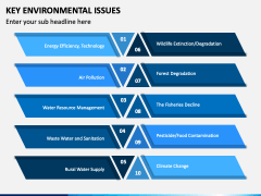 Key Environmental Issues PowerPoint and Google Slides Template - PPT Slides