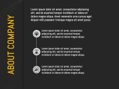 Dark Corporate Theme for PowerPoint and Google Slides - PPT Slides