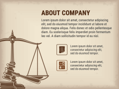 Free - Law Presentation Theme for PowerPoint and Google Slides