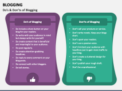 Blogging PowerPoint and Google Slides Template - PPT Slides