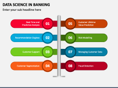 Data Science in Banking PowerPoint and Google Slides Template - PPT Slides