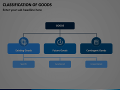 Classification of Goods PowerPoint and Google Slides Template - PPT Slides