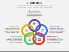 5 Part Ring for PowerPoint and Google Slides - PPT Slides