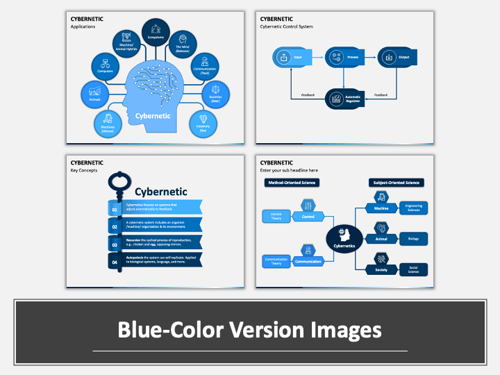 Cybernetic PowerPoint and Google Slides Template - PPT Slides