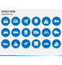 Road Icons PowerPoint Template - PPT Slides | SketchBubble