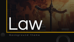 Free - Law Background Presentation Theme for PowerPoint and Google ...