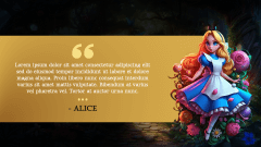 Free - Alice in Wonderland Presentation Theme for PowerPoint and Google ...