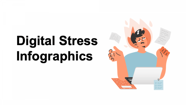 Free - Digital Stress Infographics for PowerPoint and Google Slides ...