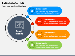 4 Stages Solution PowerPoint Presentation Slides - PPT Template