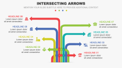 Intersecting Arrows for PowerPoint and Google Slides - PPT Slides