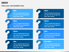 6W2H PowerPoint and Google Slides Template - PPT Slides