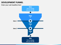 Development Funnel PowerPoint and Google Slides Template - PPT Slides