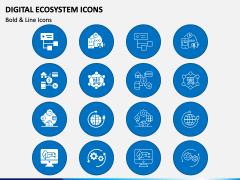 Digital Ecosystem Icons for PowerPoint and Google Slides - PPT Slides
