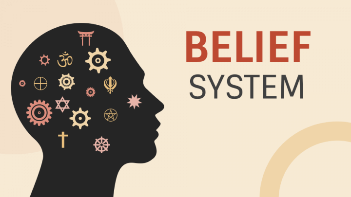 Belief System PowerPoint and Google Slides Template - PPT Slides