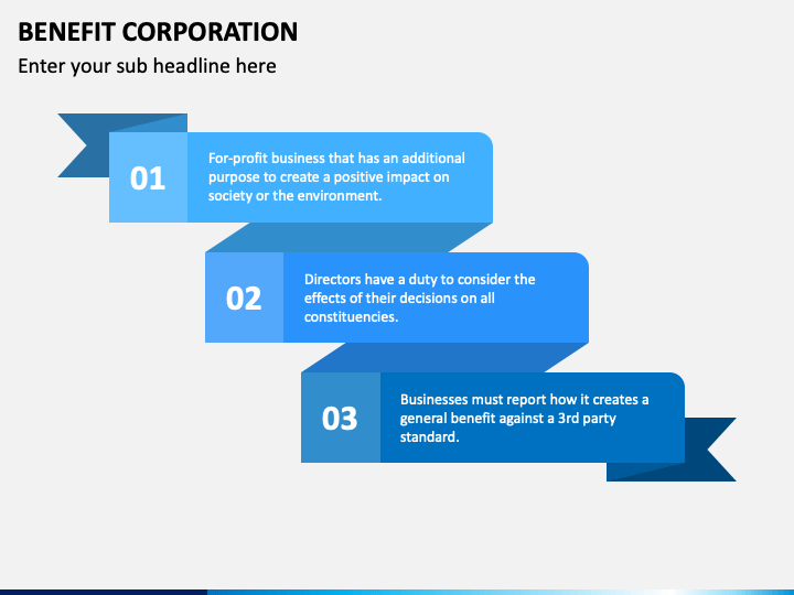 Benefit Corporation PowerPoint and Google Slides Template - PPT Slides